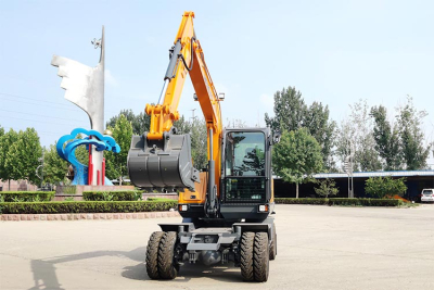 8.5 Ton Small Wheel excavator Factory_Manufacture_Supplier - Shandong ...